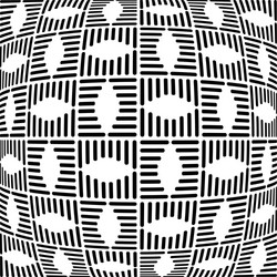 Bohemian lines boho dots background pattern Vector Image