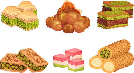 Arabic Sweets Vector Images (over 3,800)