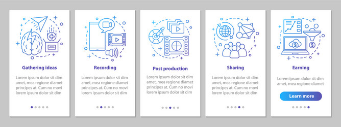 Onboarding Screen Vector Images (over 30,000)