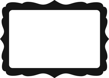 Border frame icon simple picture photo Royalty Free Vector