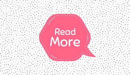 More info symbol navigation sign red speech Vector Image