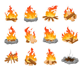 Cartoon Fireplace Vector Images (over 7,400)