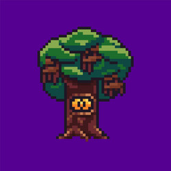 Art Tree 16 Bit Vector Images (50)