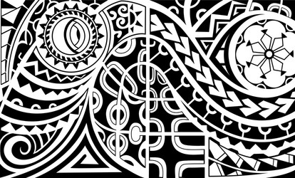 Polynesian Sun And Moon Tattoo Designs