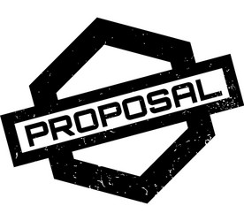 Proposal rubber stamp Royalty Free Vector Image