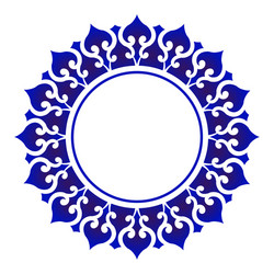 Decorative round Royalty Free Vector Image - VectorStock