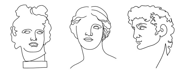 Apollo belvedere Royalty Free Vector Image - VectorStock