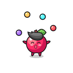 Juggling Apple Cartoon Vector Images (over 120)