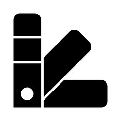 Color wheel glyph icon for personal Royalty Free Vector