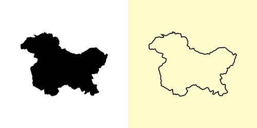 Map Pakistan Kashmir Vector Images (over 200)