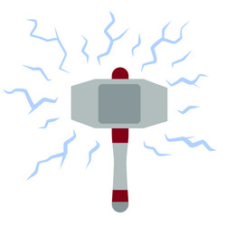 Thor Hammer Cartoon
