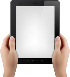 Tablet pc Royalty Free Vector Image - VectorStock