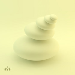 Spa stones 3d Royalty Free Vector Image - VectorStock