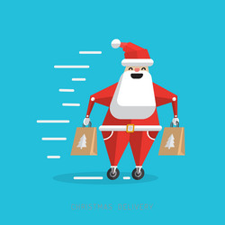 Cartoon santa claus Royalty Free Vector Image - VectorStock