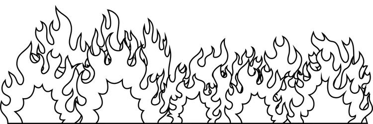 Flame Outline Vector Images (over 61,000)
