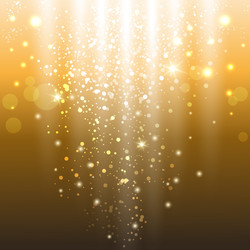 Golden glow Royalty Free Vector Image - VectorStock