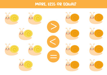 Tracing lines for kids cartoon cute snail Vector Image