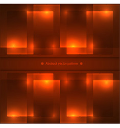Pattern with backlight illumination Royalty Free Vector