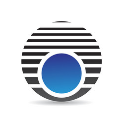 Blue Round Circle Logo Vector Images (over 50,000)