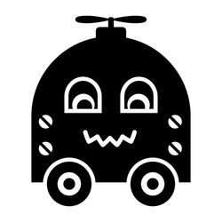 Robot car Royalty Free Vector Image - VectorStock