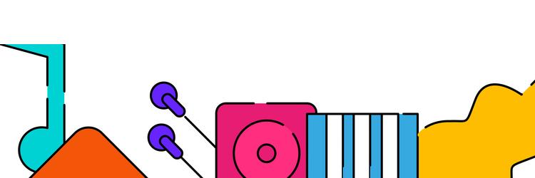 Music Footer Vector Images (99)