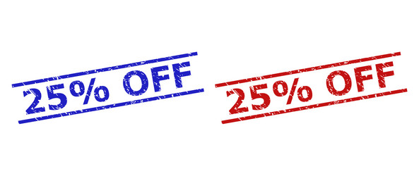 25 percent off everything watermark stamp Vector Image