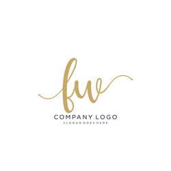 Fw Monogram Vector Images (over 1,100)