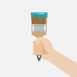 Paint brush icon Royalty Free Vector Image - VectorStock