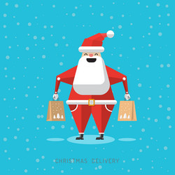Cartoon santa claus Royalty Free Vector Image - VectorStock