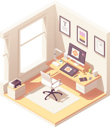 Workstation Isometric Vector Images (over 1,200)