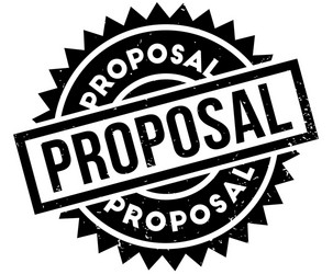 Proposal rubber stamp Royalty Free Vector Image