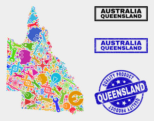 Queensland Map Vector Images (over 820)