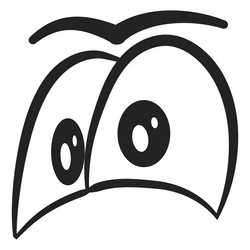 Smiley emoticon face cartoon Royalty Free Vector Image