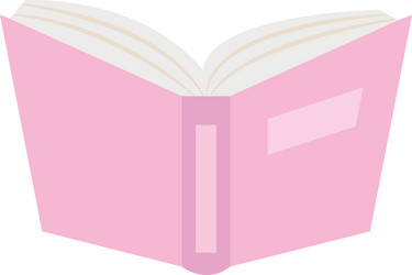 Icon set academic books colorful design Royalty Free Vector