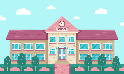 School Courtyard Vector Images (over 190)