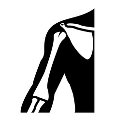 Shoulder pad Royalty Free Vector Image - VectorStock