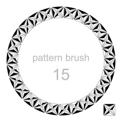 Round frame workpiece for your design Royalty Free Vector