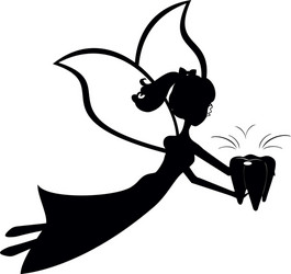 Fairy Wand Silhouette Royalty Free Vector Image