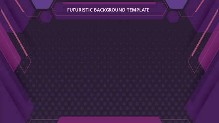 Futuristic sci fi background template Royalty Free Vector