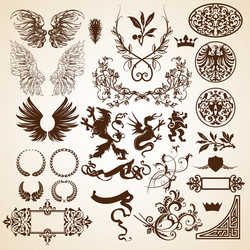 Heraldic Scrolls Vector Images (over 7,500)