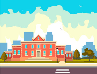 School Courtyard Vector Images (over 190)