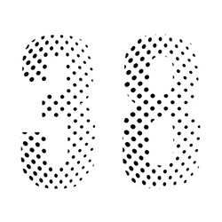 Number 38 Vector Images (over 680)