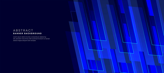 Abstract dark blue gradient overlay background Vector Image