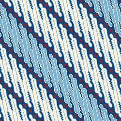 Batik sekar jagad Royalty Free Vector Image - VectorStock