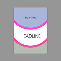 Design headline cover black Royalty Free Vector Image