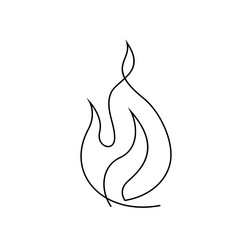 File continuous single line logo icon Royalty Free Vector