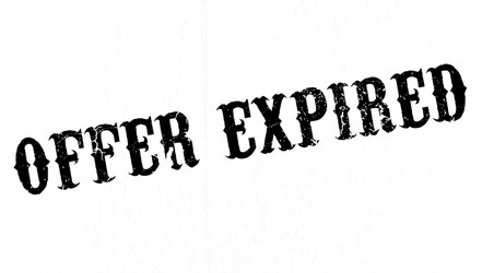 Limited offer stamp Royalty Free Vector Image - VectorStock