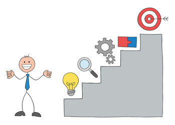 Stickman Working Together Vector Images (over 120)