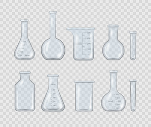 Chemical laboratory equipment Royalty Free Vector Image