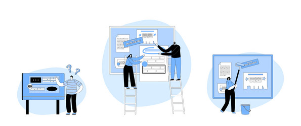 Cartoon Bulletin Board Vector Images (over 1,300)